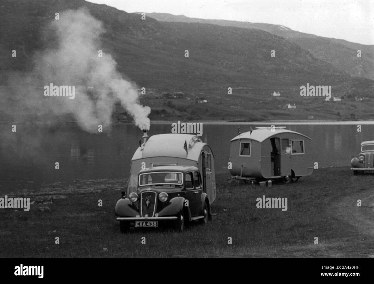 1930s caravan holiday hi-res stock photography and images - Alamy
