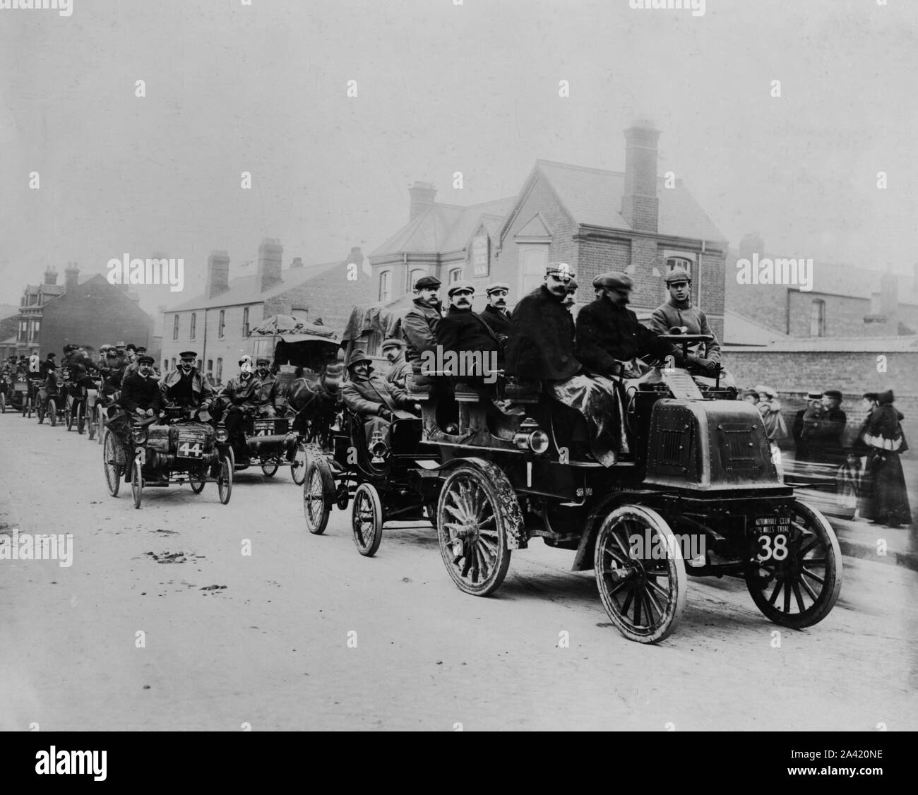 1900 Thousand Mile Trial, Daimler Wagonette Stock Photo - Alamy