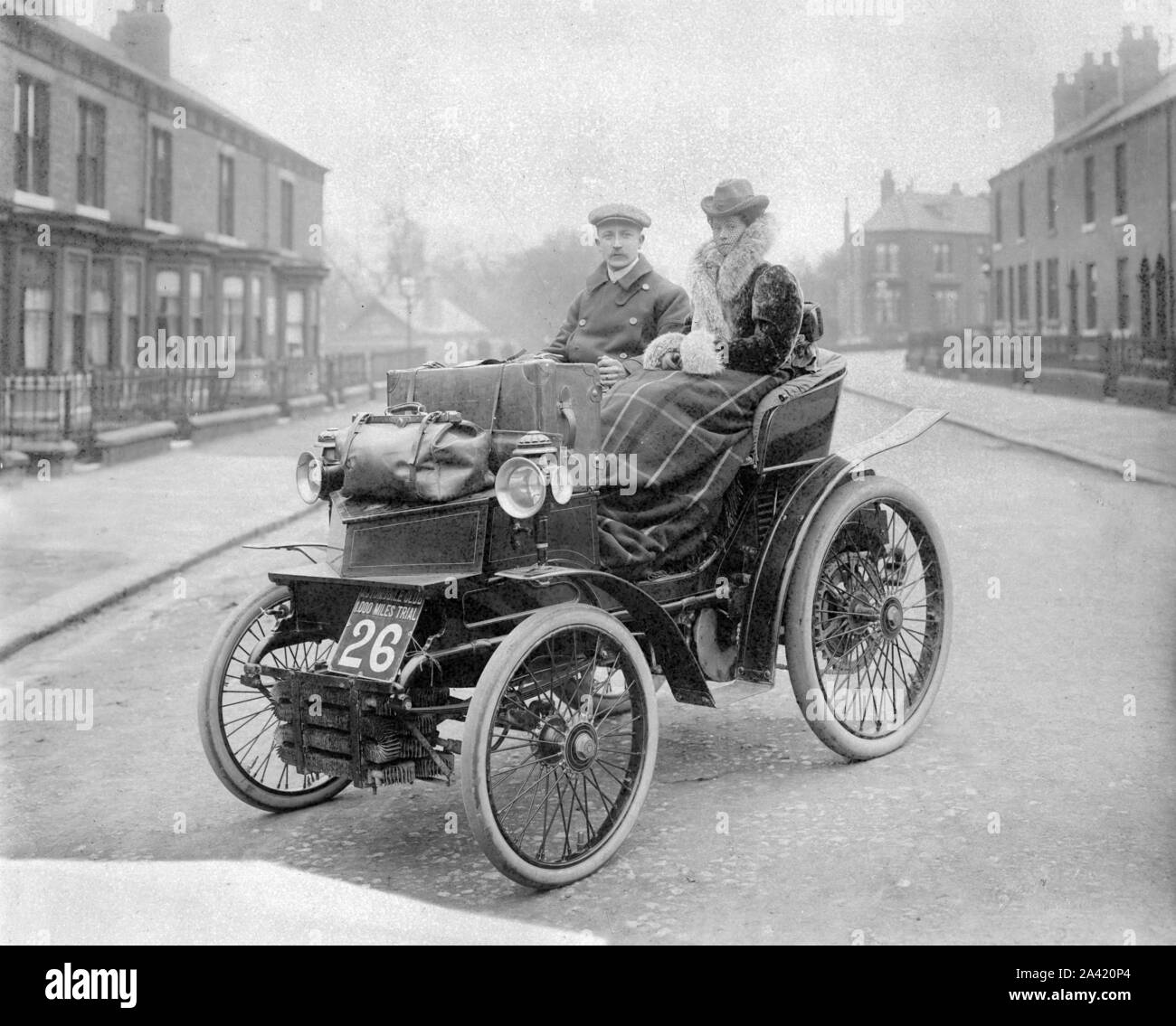 Peugeot vintage car Black and White Stock Photos & Images - Alamy