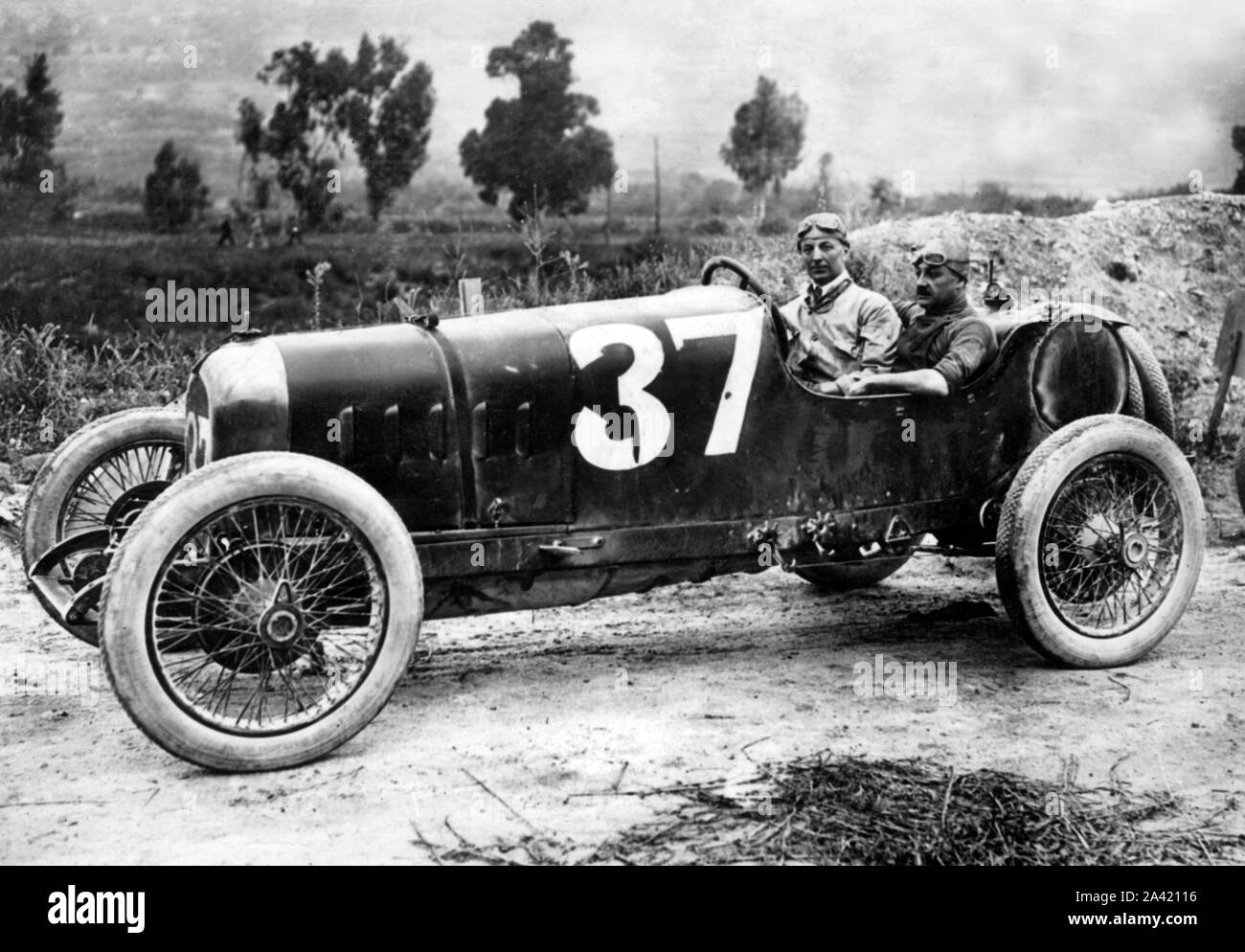 1921 Ballot 3 litre racing car Stock Photo - Alamy