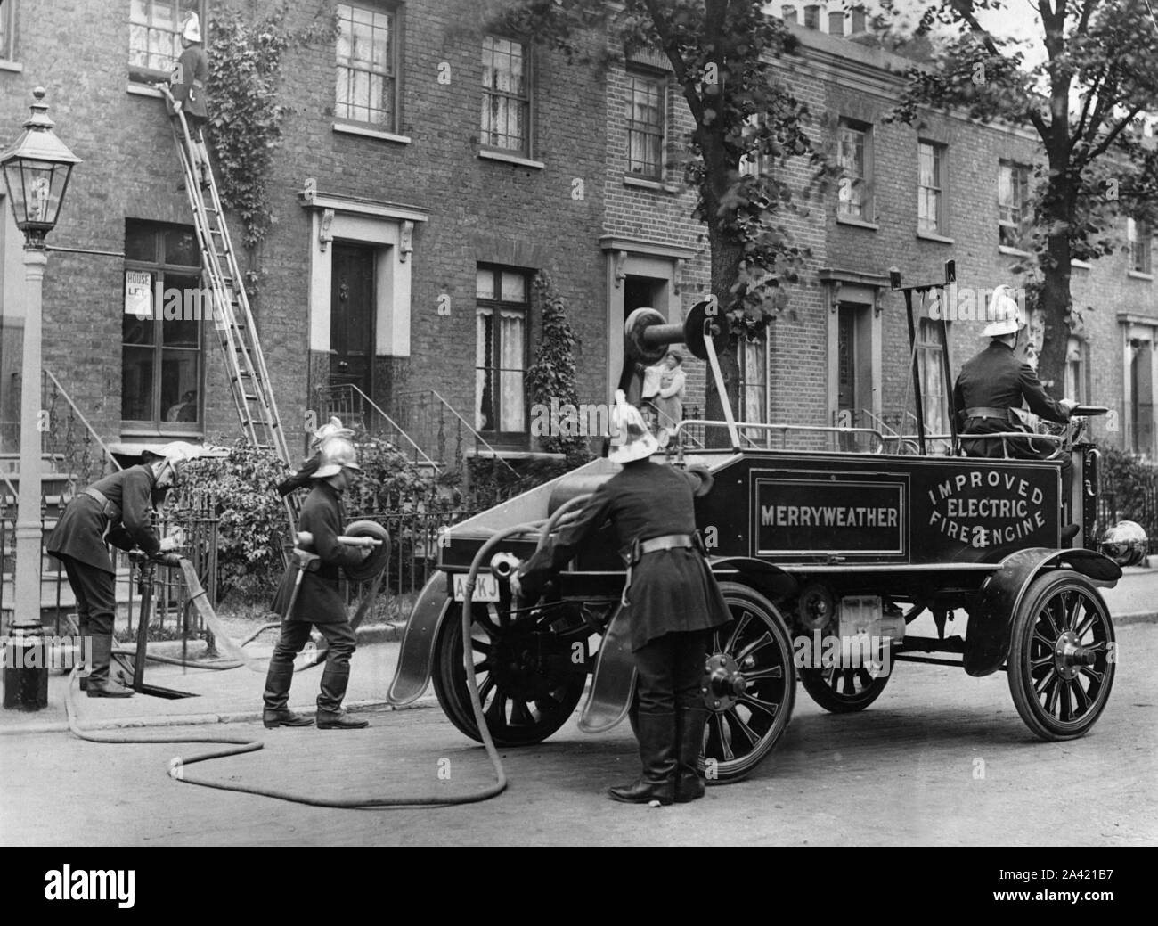 Merryweather fire engine hi-res stock photography and images - Alamy