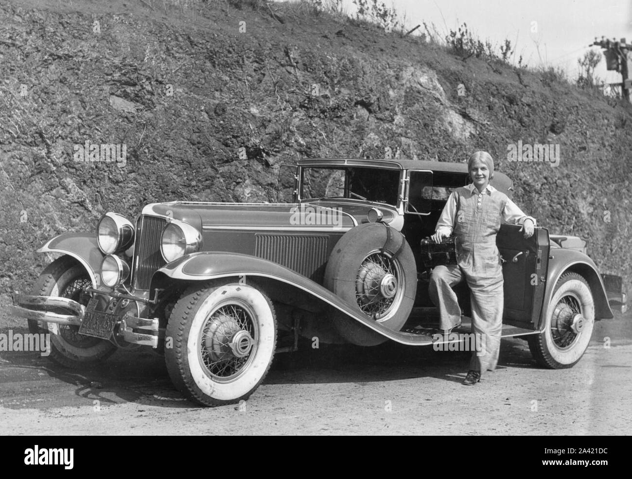 Cord L29 with Hollywood actress Anne Harding Stock Photo - Alamy