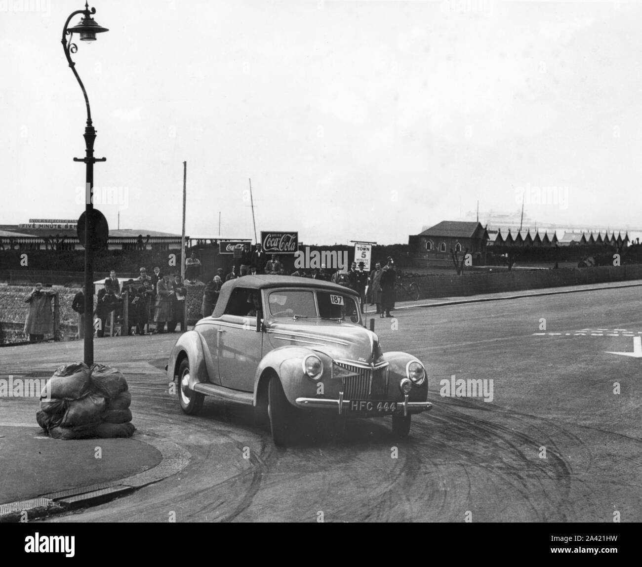 Post rally Black and White Stock Photos & Images - Alamy