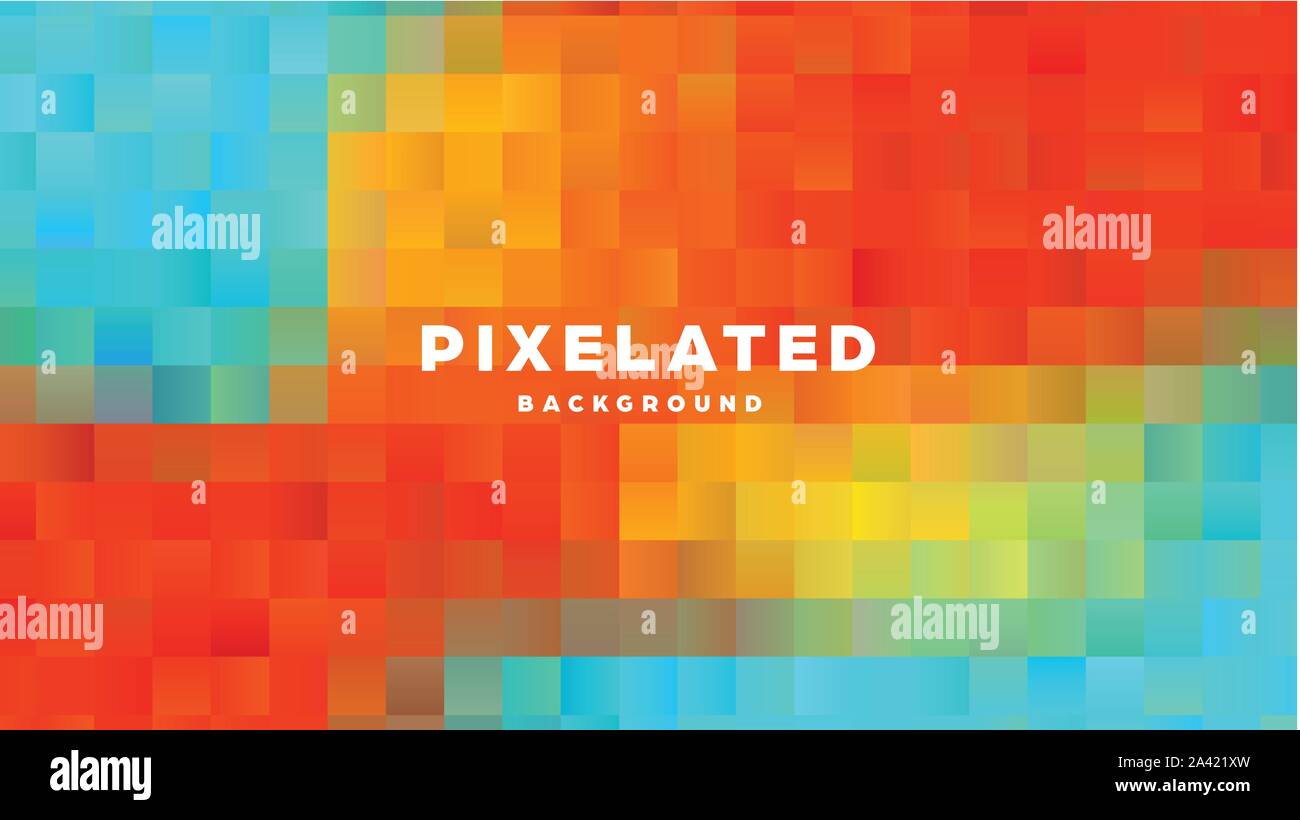 Polygonal abstract background with squares. Colorful gradient design ...