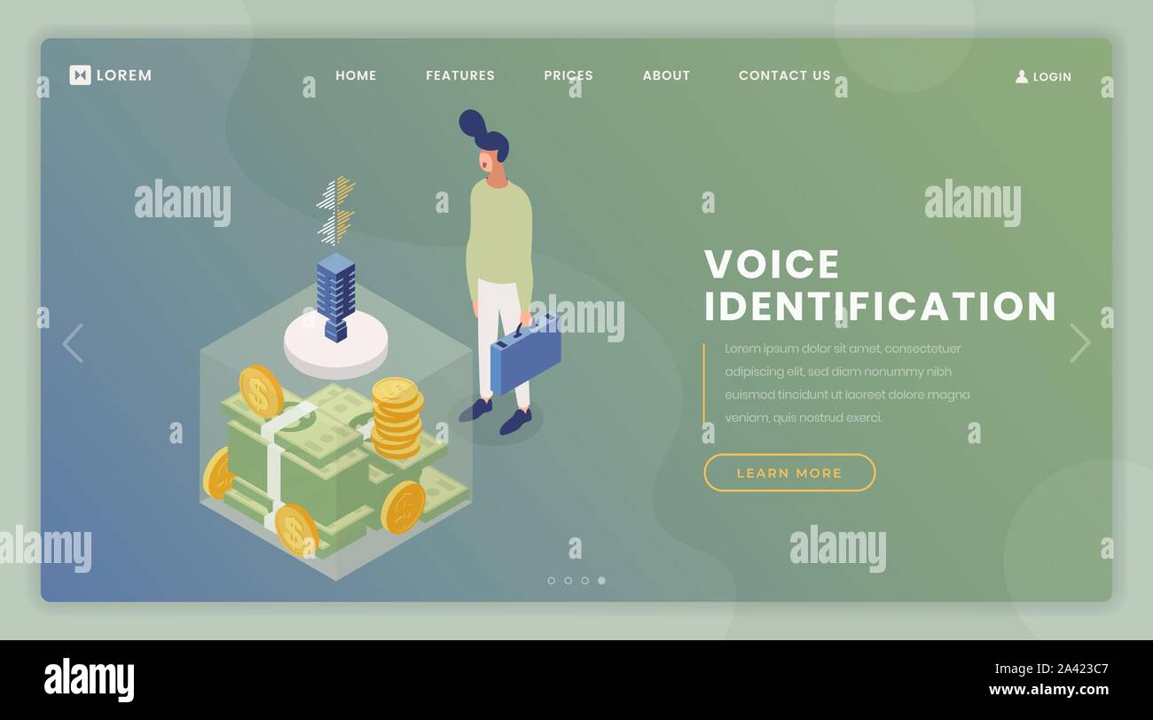 Voice recognition banking Stock Vector Images - Alamy