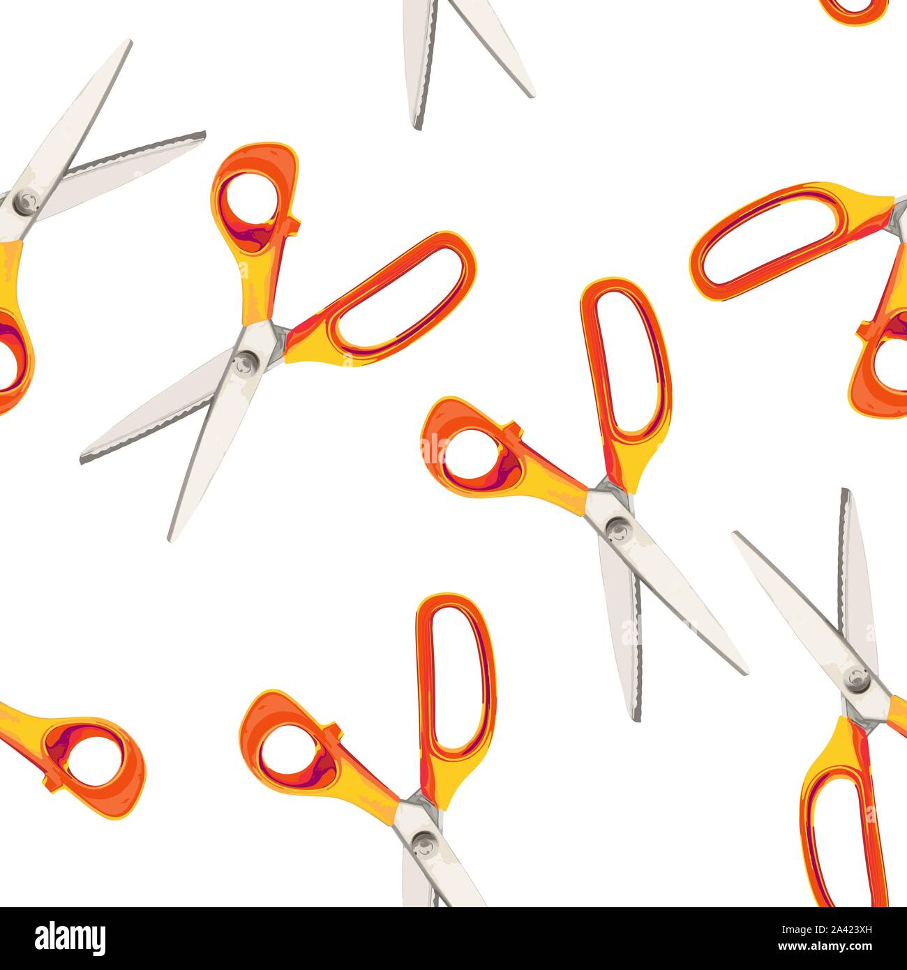 Scissor seamless pattern background for dress texture or decoration ...