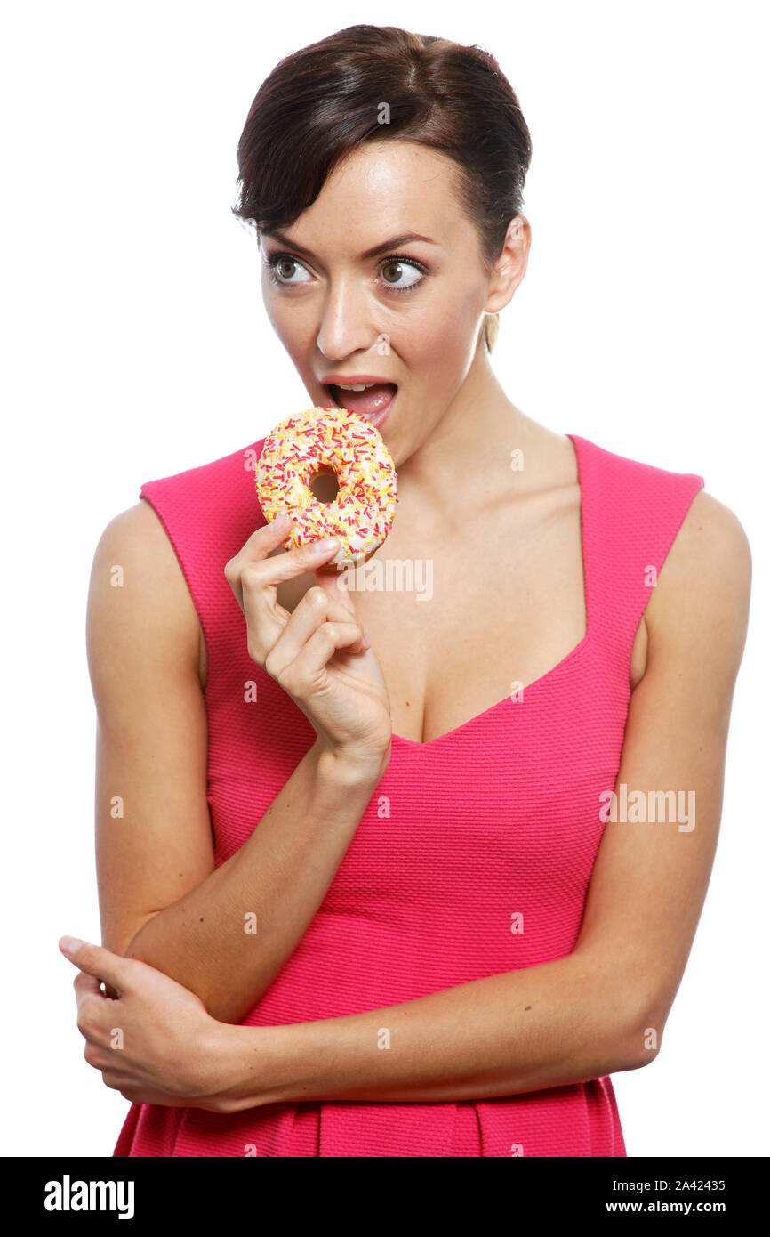Woman cake guilty hi-res stock photography and images - Alamy
