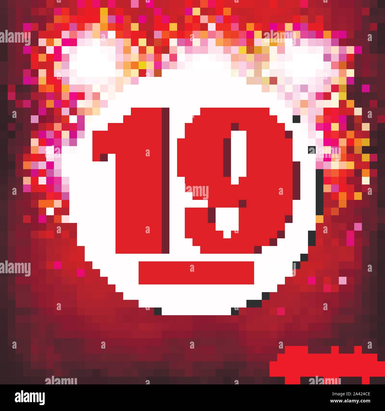 October 19 icon. For planning important day. Banner for holidays and ...