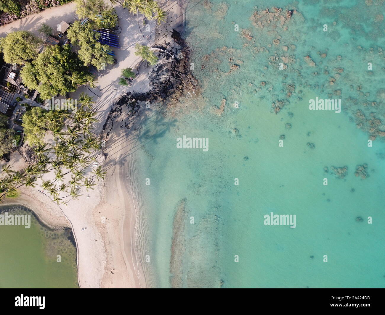 Aerial Photography of Kona, Hawaii (The Big Island Stock Photo - Alamy