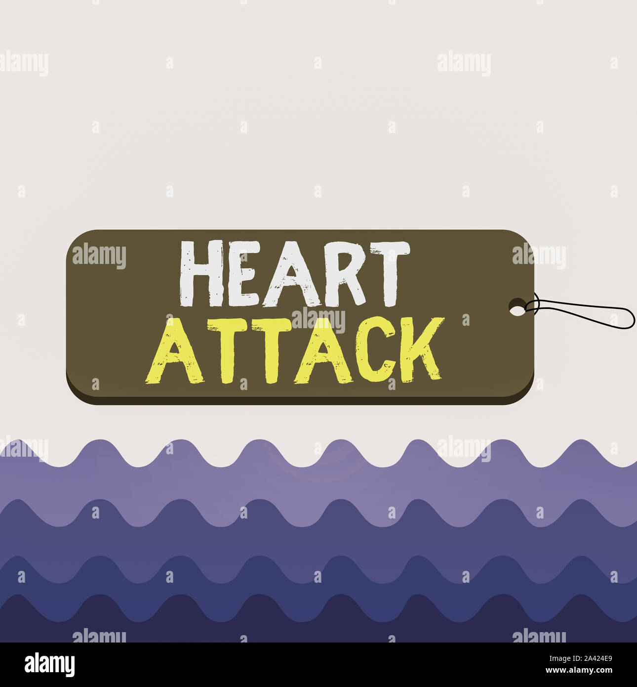 Conceptual hand writing showing Heart Attack. Concept meaning sudden ...