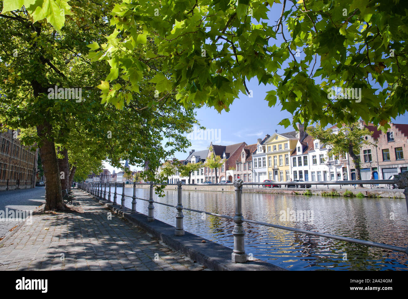 Typical Street Scene In Bruges High Resolution Stock Photography and ...