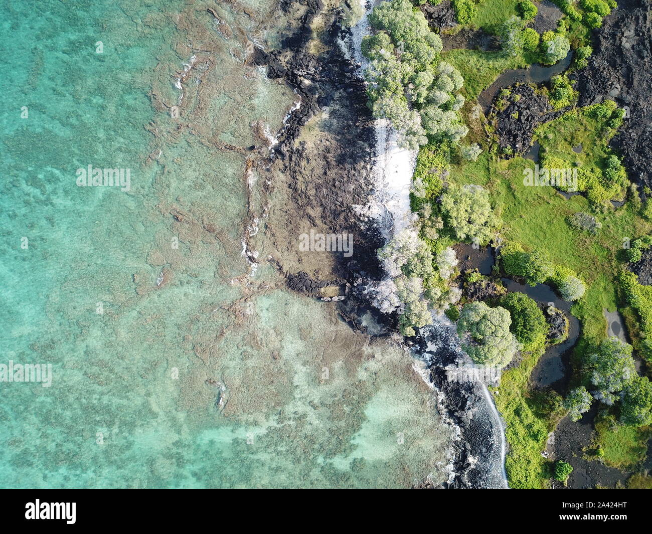 Aerial Photography of Kona, Hawaii (The Big Island Stock Photo - Alamy