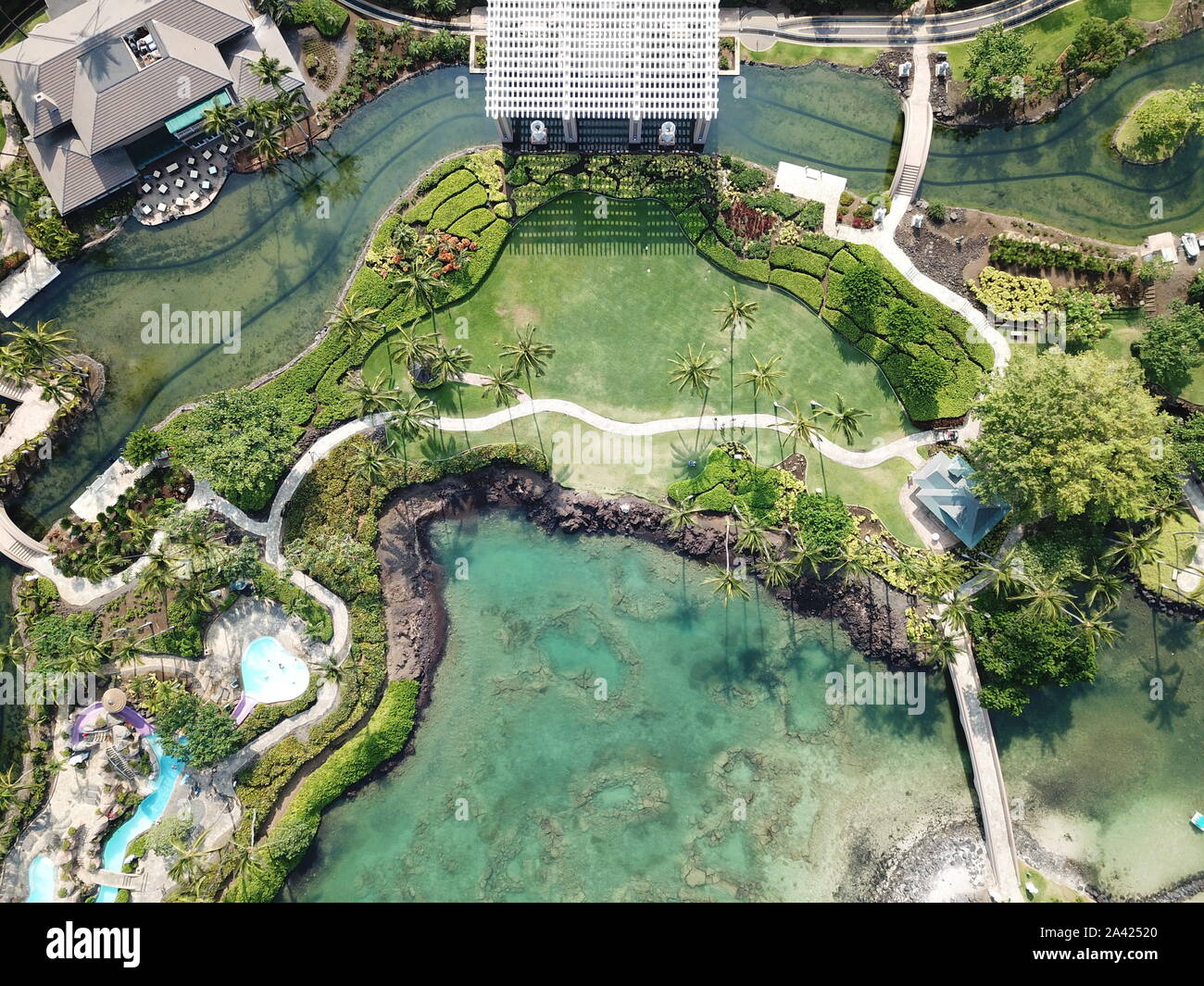 Aerial Photography of Kona, Hawaii (The Big Island Stock Photo - Alamy