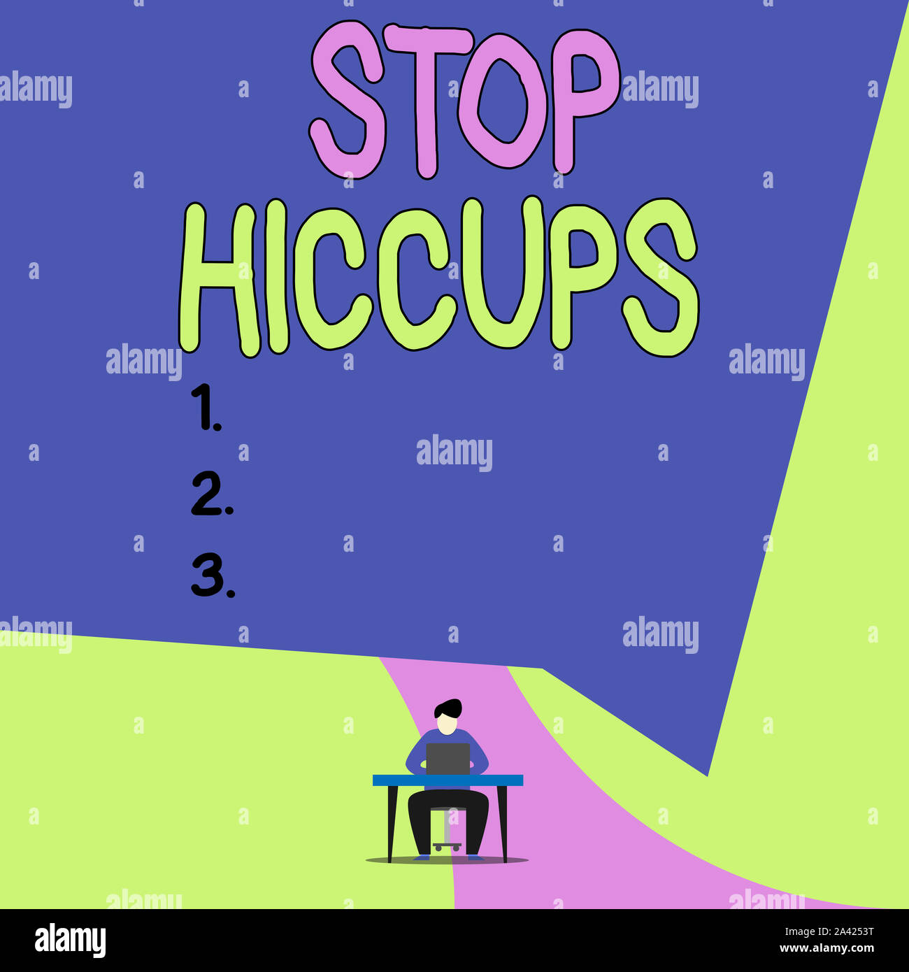 Hiccup man hi-res stock photography and images - Alamy