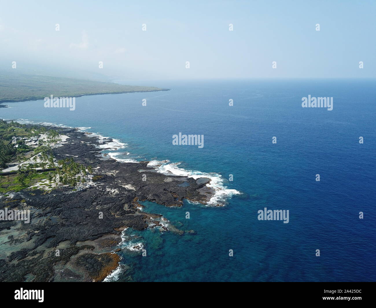 Aerial Photography of Kona, Hawaii (The Big Island Stock Photo - Alamy