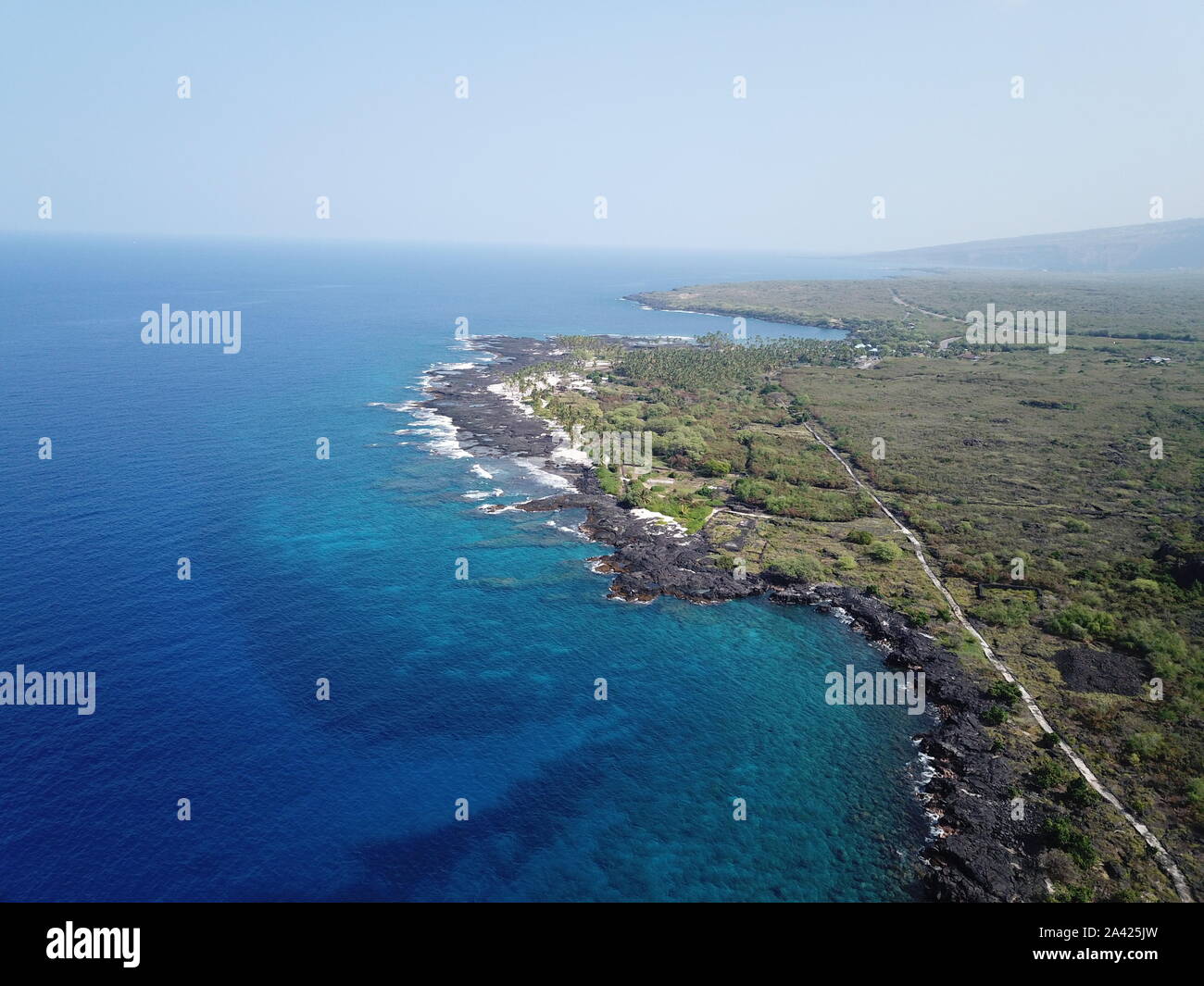Aerial Photography of Kona, Hawaii (The Big Island Stock Photo - Alamy