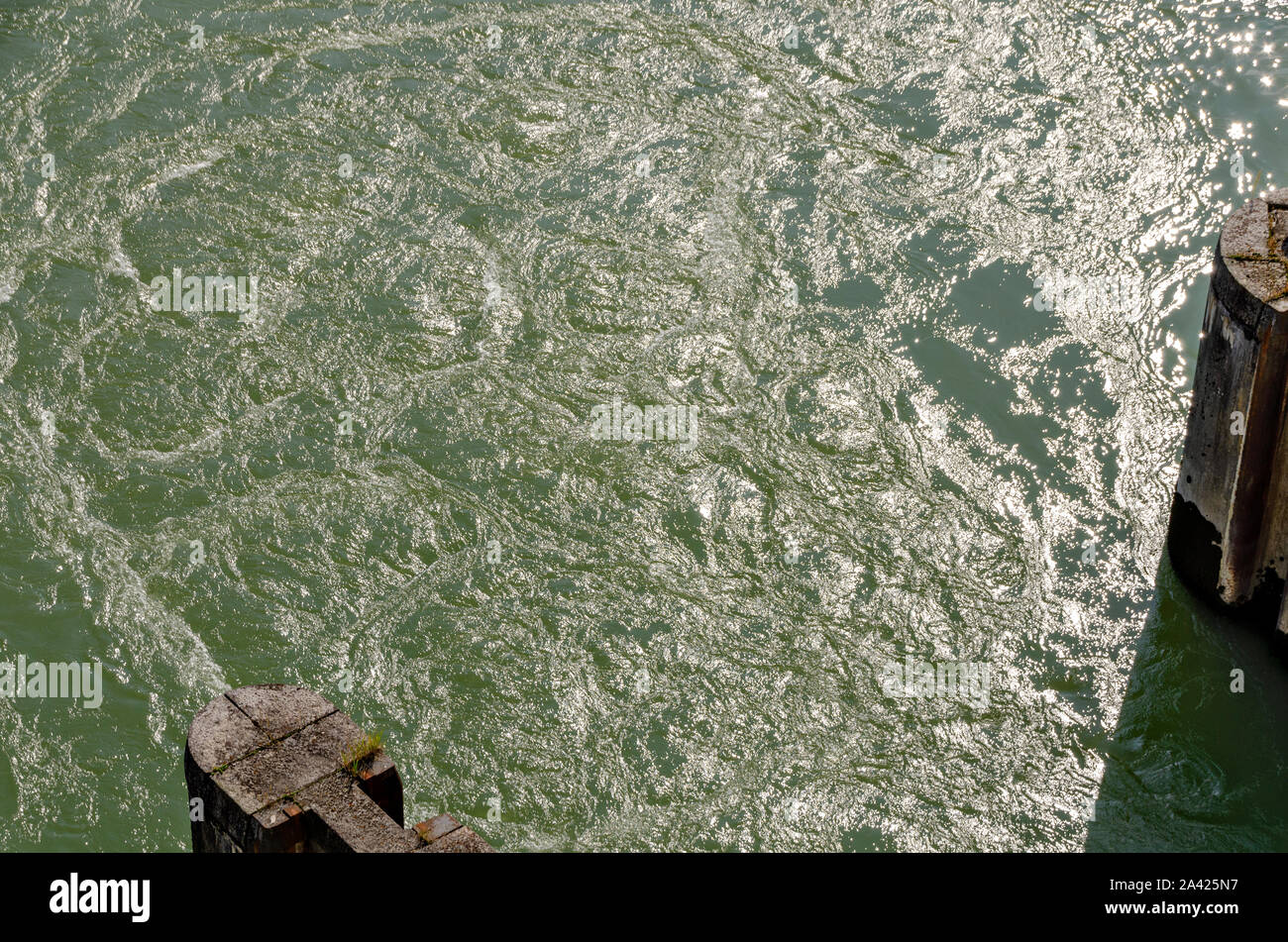 Water turbine electricity stream hi-res stock photography and images ...