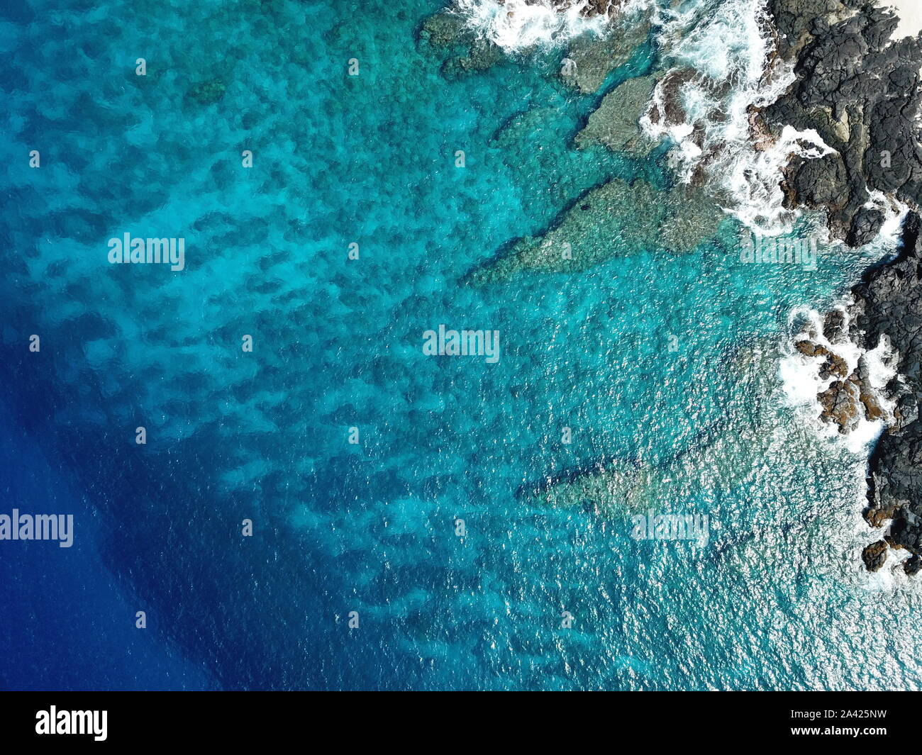 Aerial Photography of Kona, Hawaii (The Big Island Stock Photo - Alamy