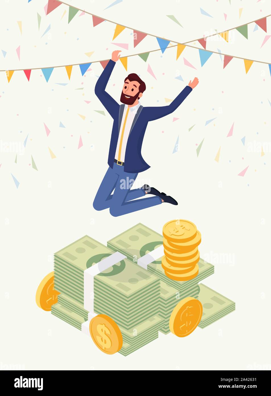 Profit lottery Stock Vector Images - Alamy