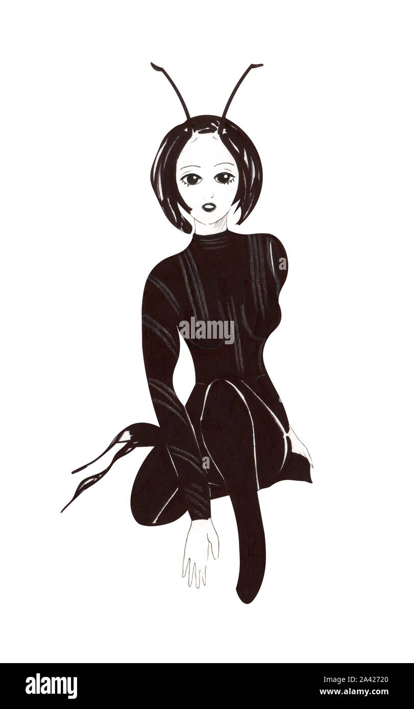 Illustration color drawing watercolor super heroes with accessories and ...