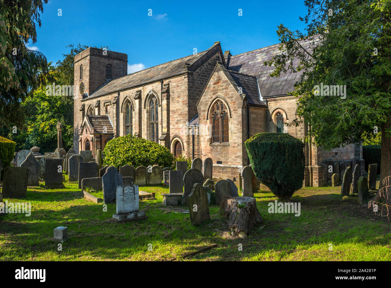 St John the Baptist Church, Winster, Derbyshire Stock Photo - Alamy