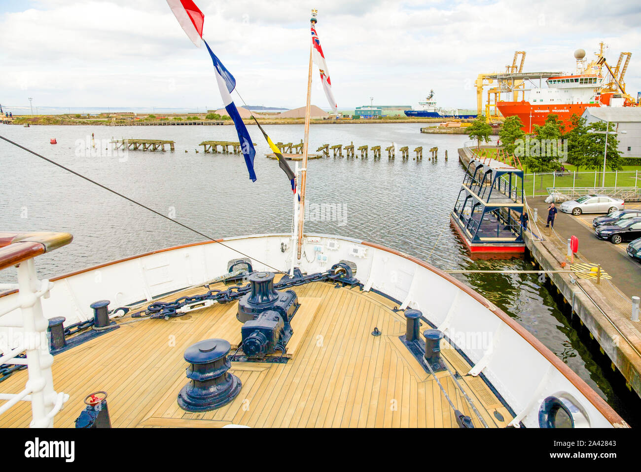 Royal yacht britannia museum hi-res stock photography and images - Alamy