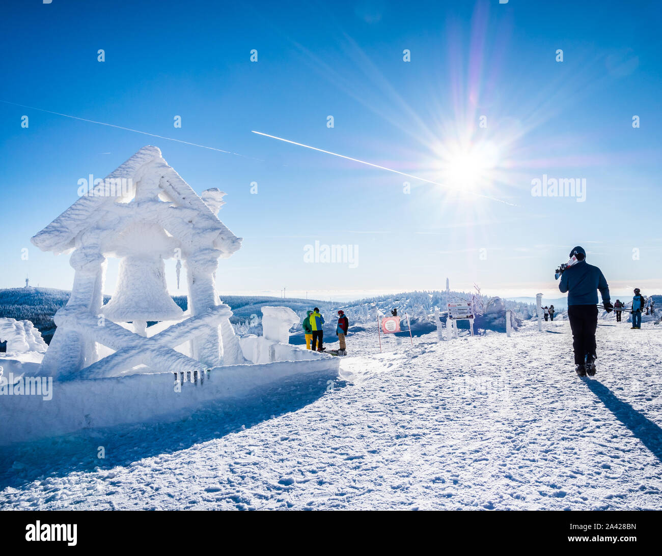 Fichtelberg erzgebirge winter hi-res stock photography and images - Alamy