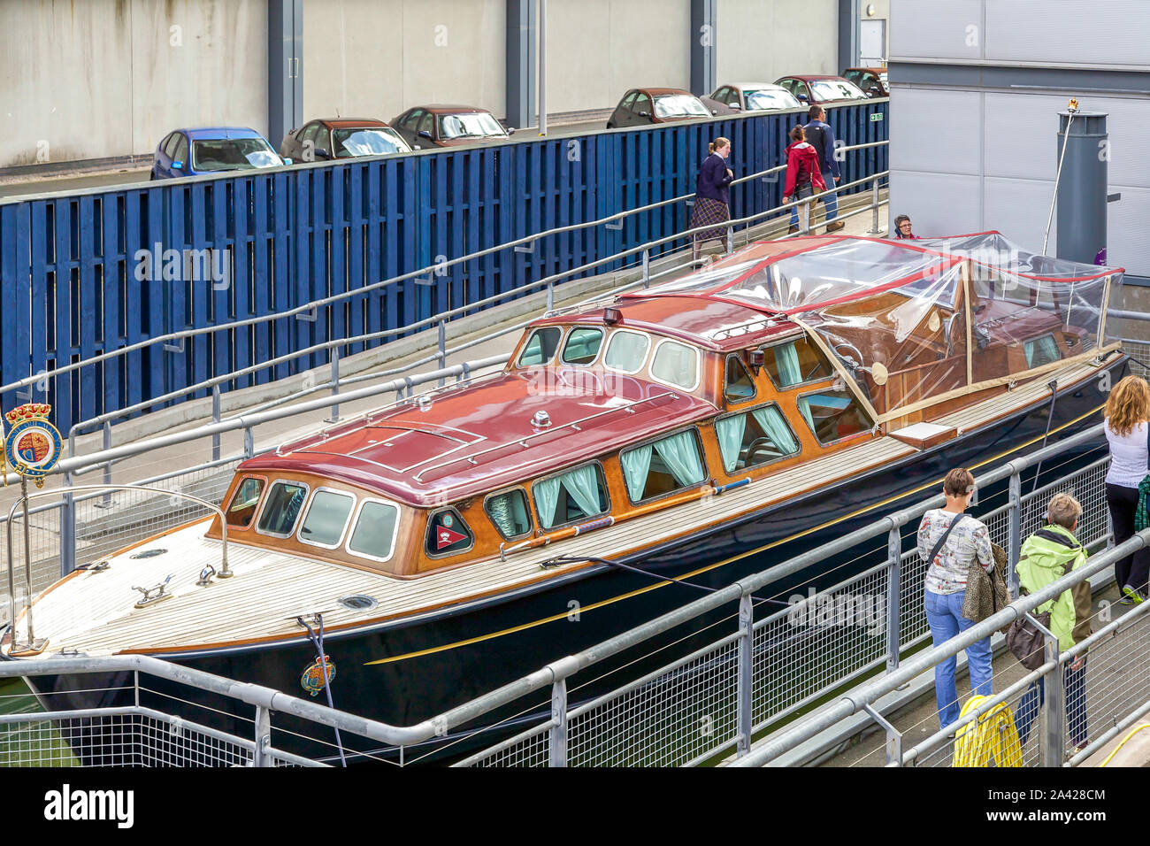 Royal Yacht Britannia Stock Photo - Alamy
