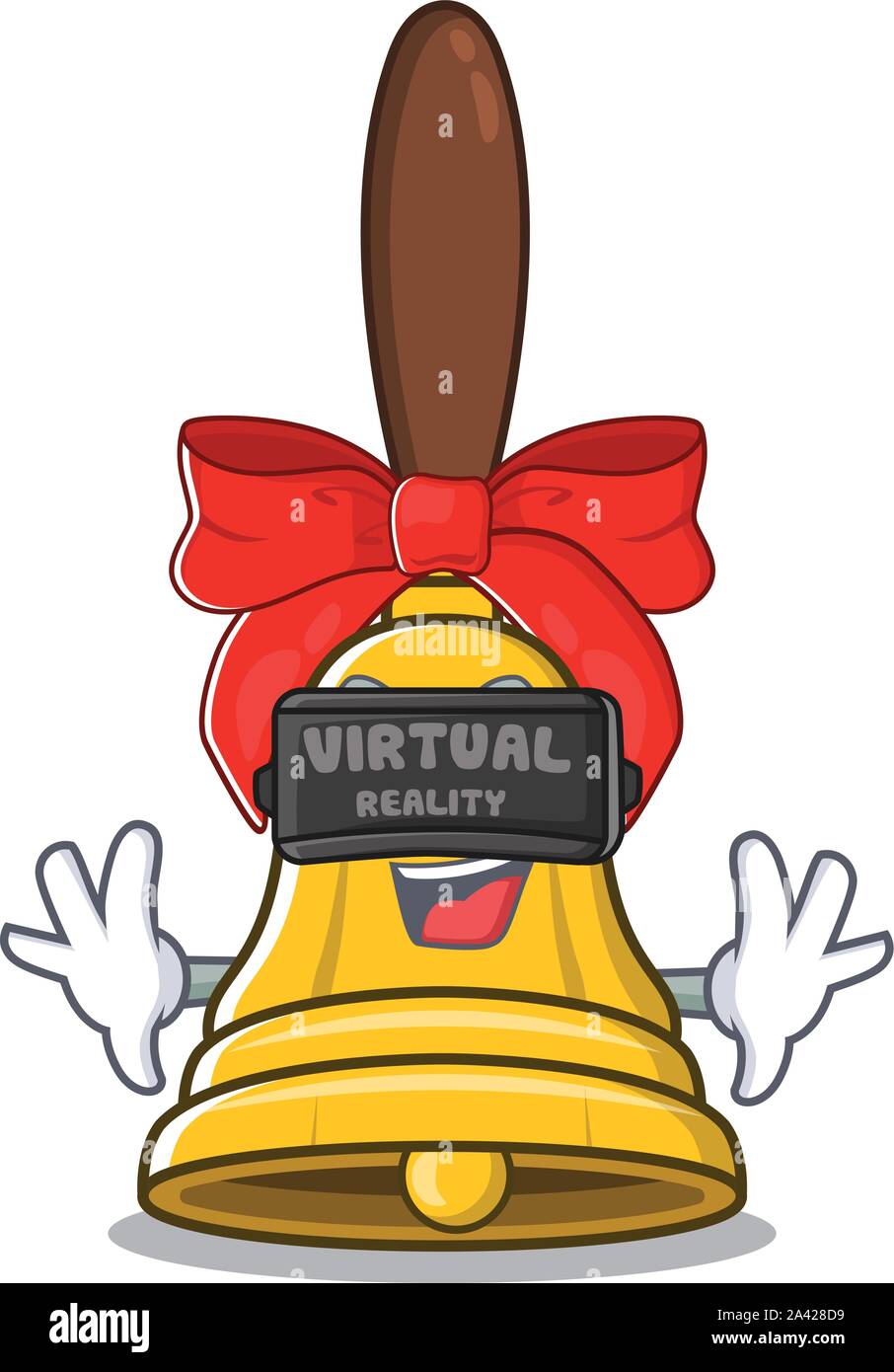 Virtual reality bow Stock Vector Images - Alamy