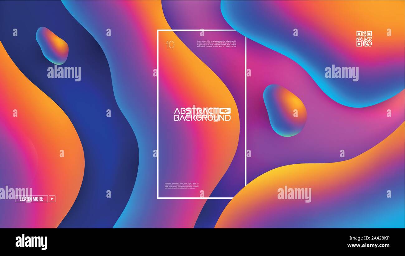 Modern website design on light backdrop. Business vector template ...