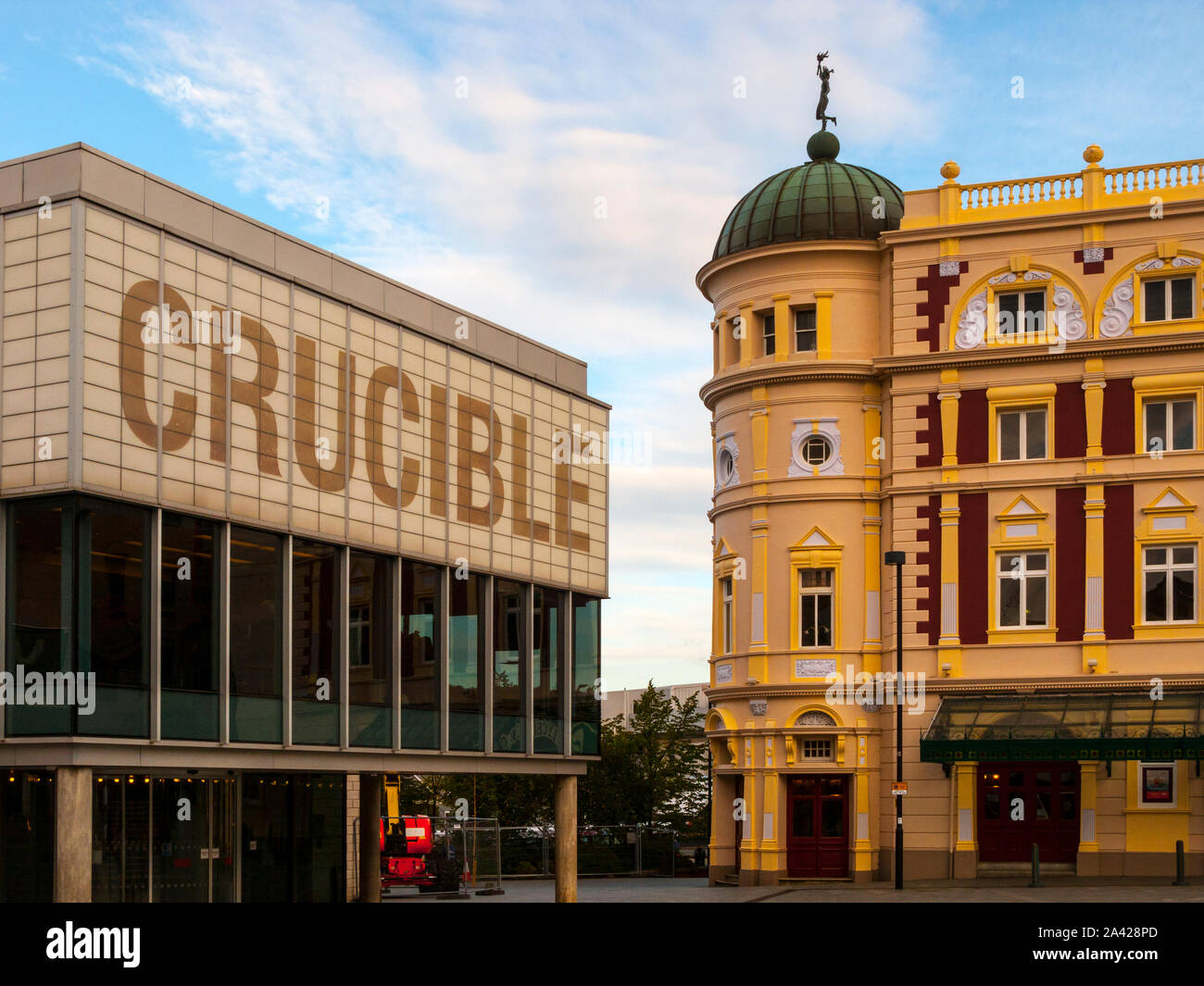 Crucible and Lyceum Theatres, Sheffield Stock Photo - Alamy