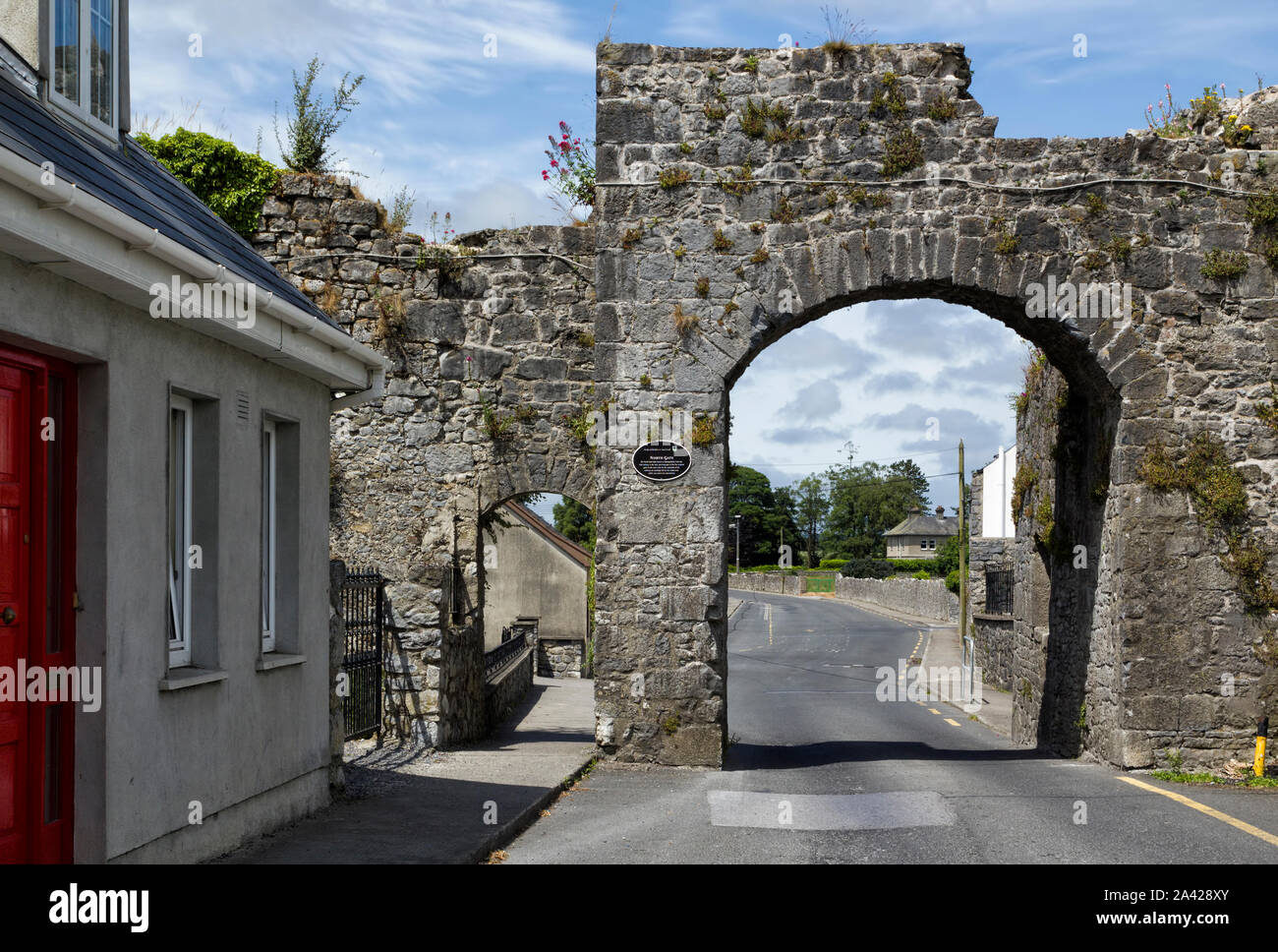 North Gate in the town of Fethard in County Tipperary is one of many ...