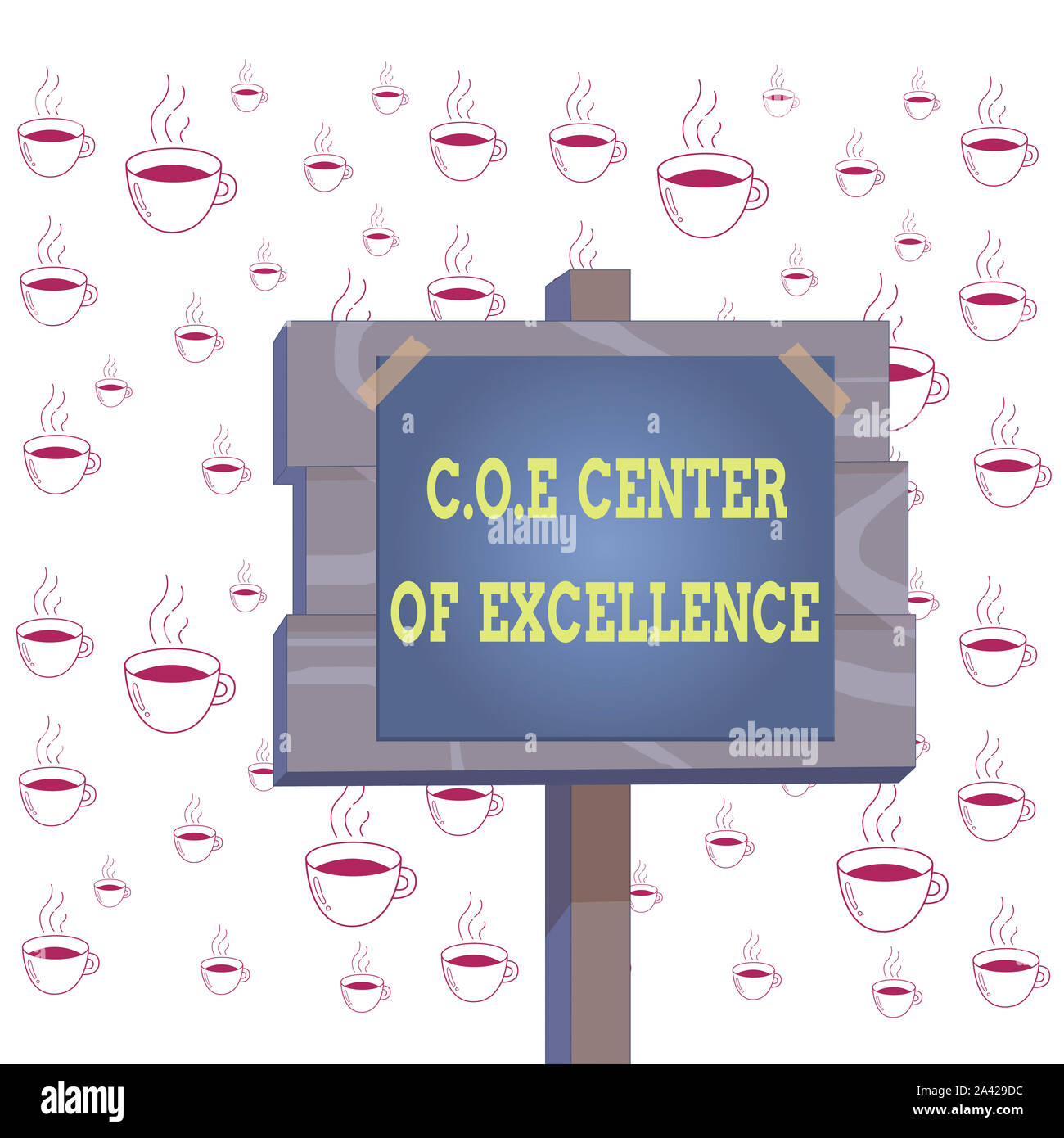 Writing note showing Coe Center Of Excellence. Business concept for ...
