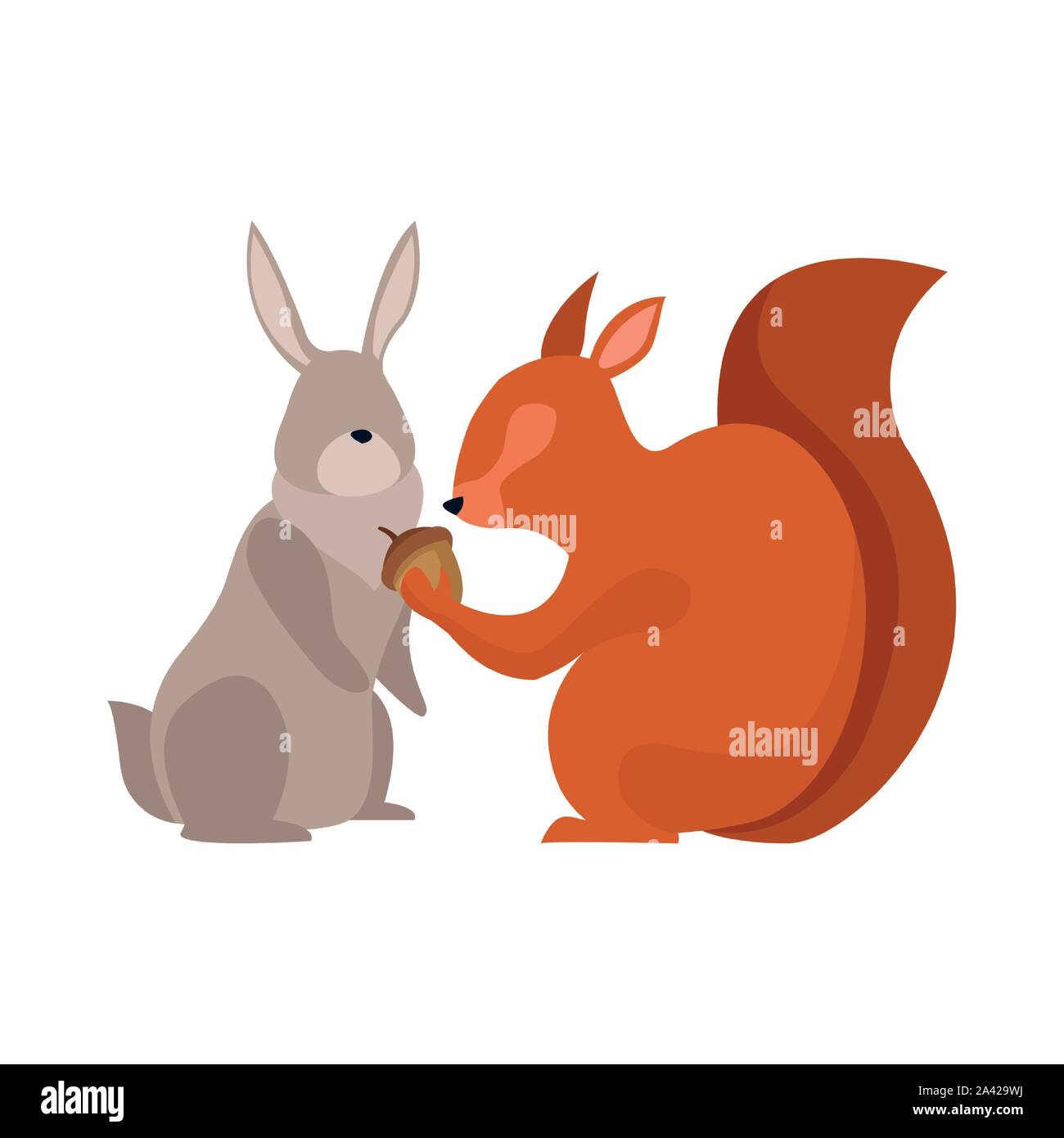 Nice squirrel Stock Vector Images - Alamy