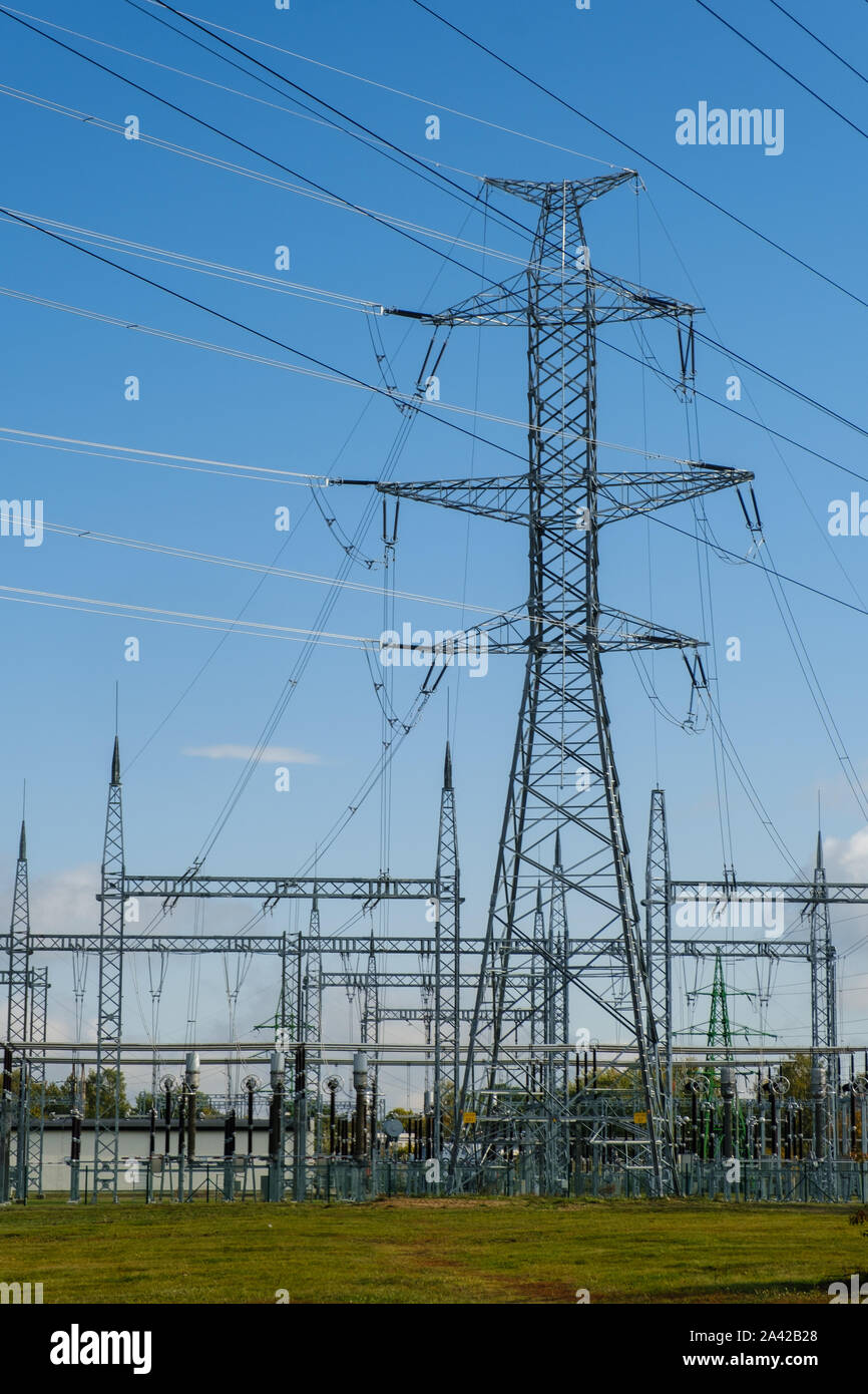 Power distribution unit hi-res stock photography and images - Alamy