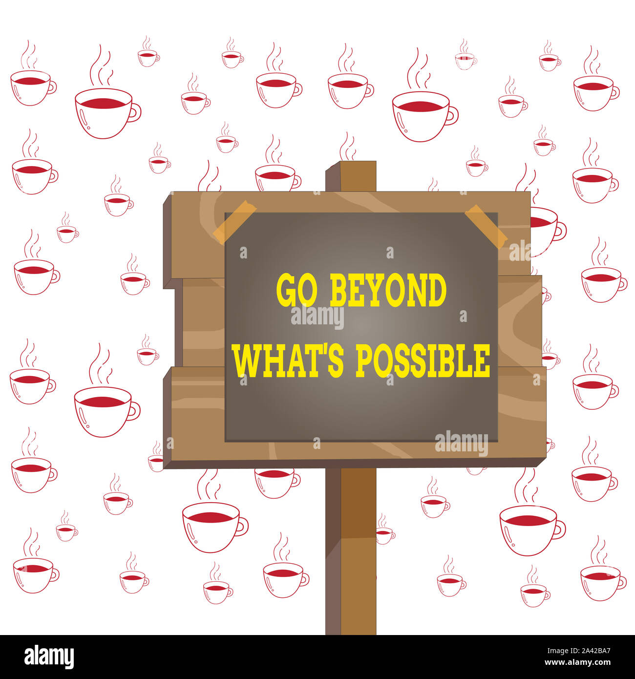 Writing note showing Go Beyond What S Possible. Business concept for do ...