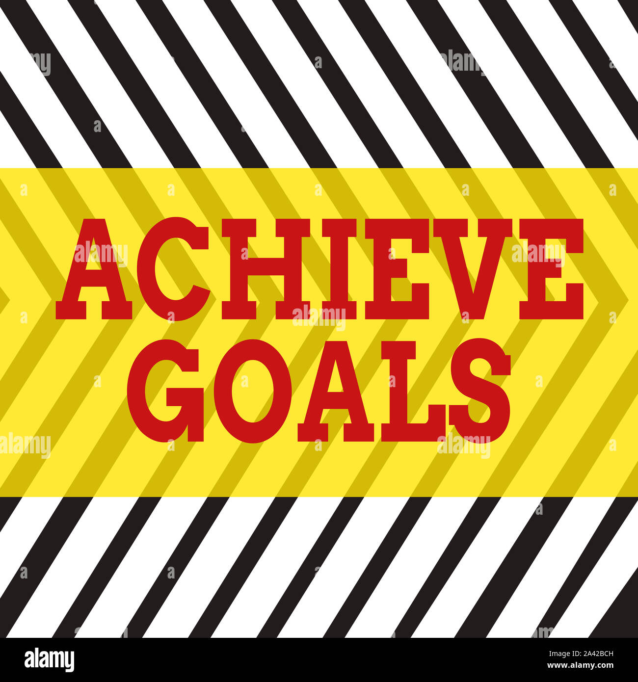 Word writing text Achieve Goals. Business photo showcasing Results ...