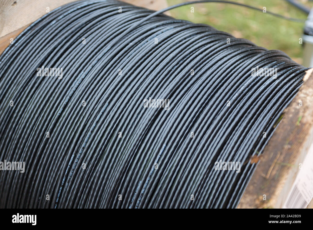 Fiber optic system installation hi-res stock photography and images - Alamy