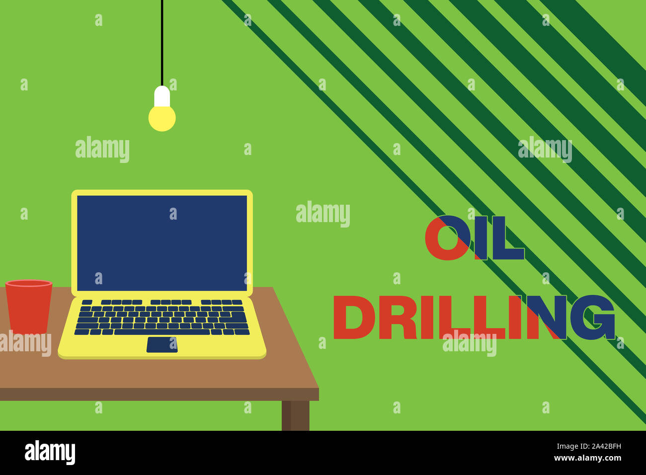 Text sign showing Oil Drilling. Business photo showcasing involves the ...