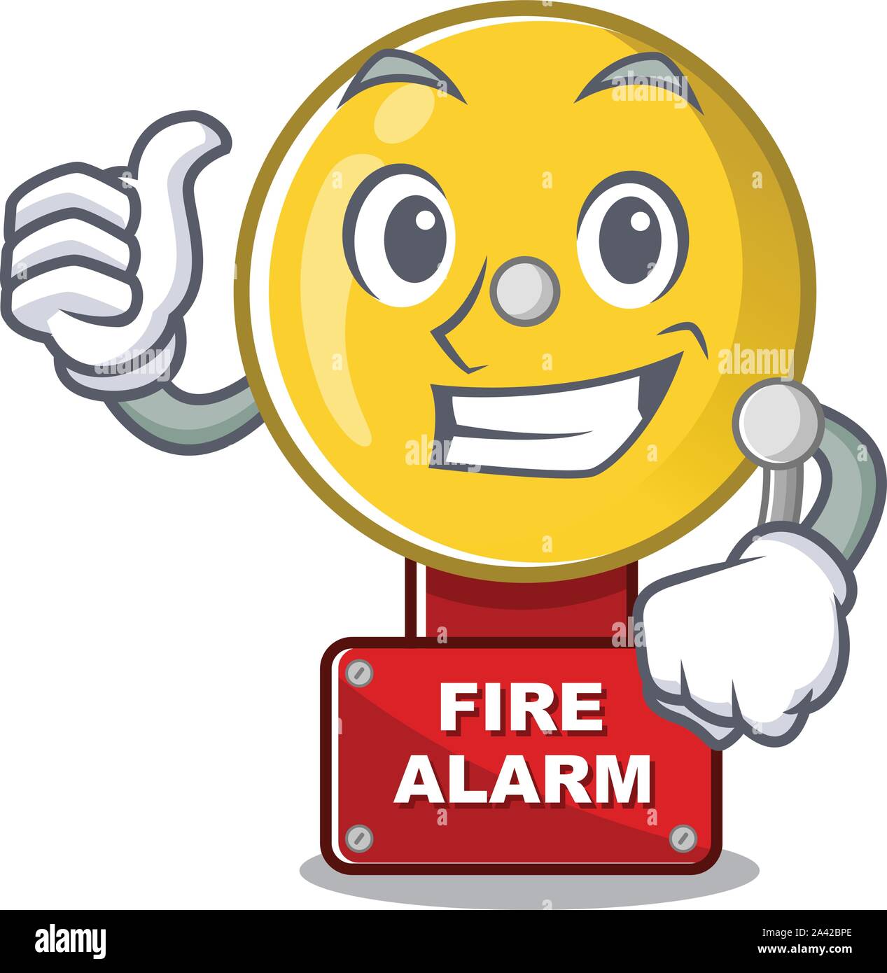 Fire alarm electronics Cut Out Stock Images & Pictures - Alamy