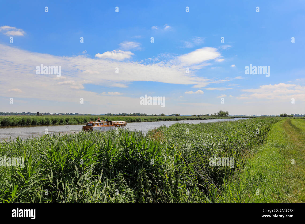 Broads River Cruiser High Resolution Stock Photography and Images - Alamy