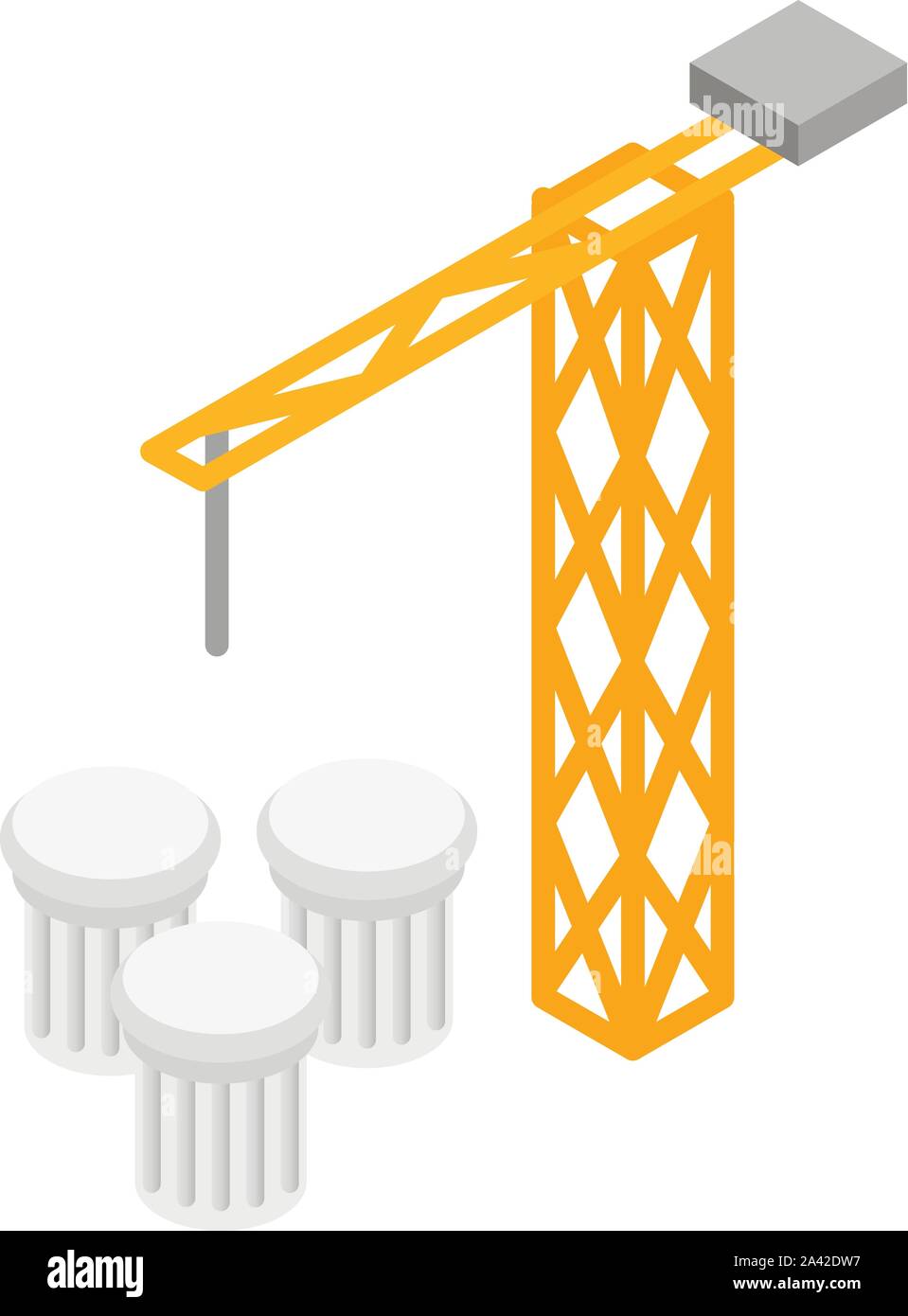 Transportable tower Stock Vector Images - Alamy