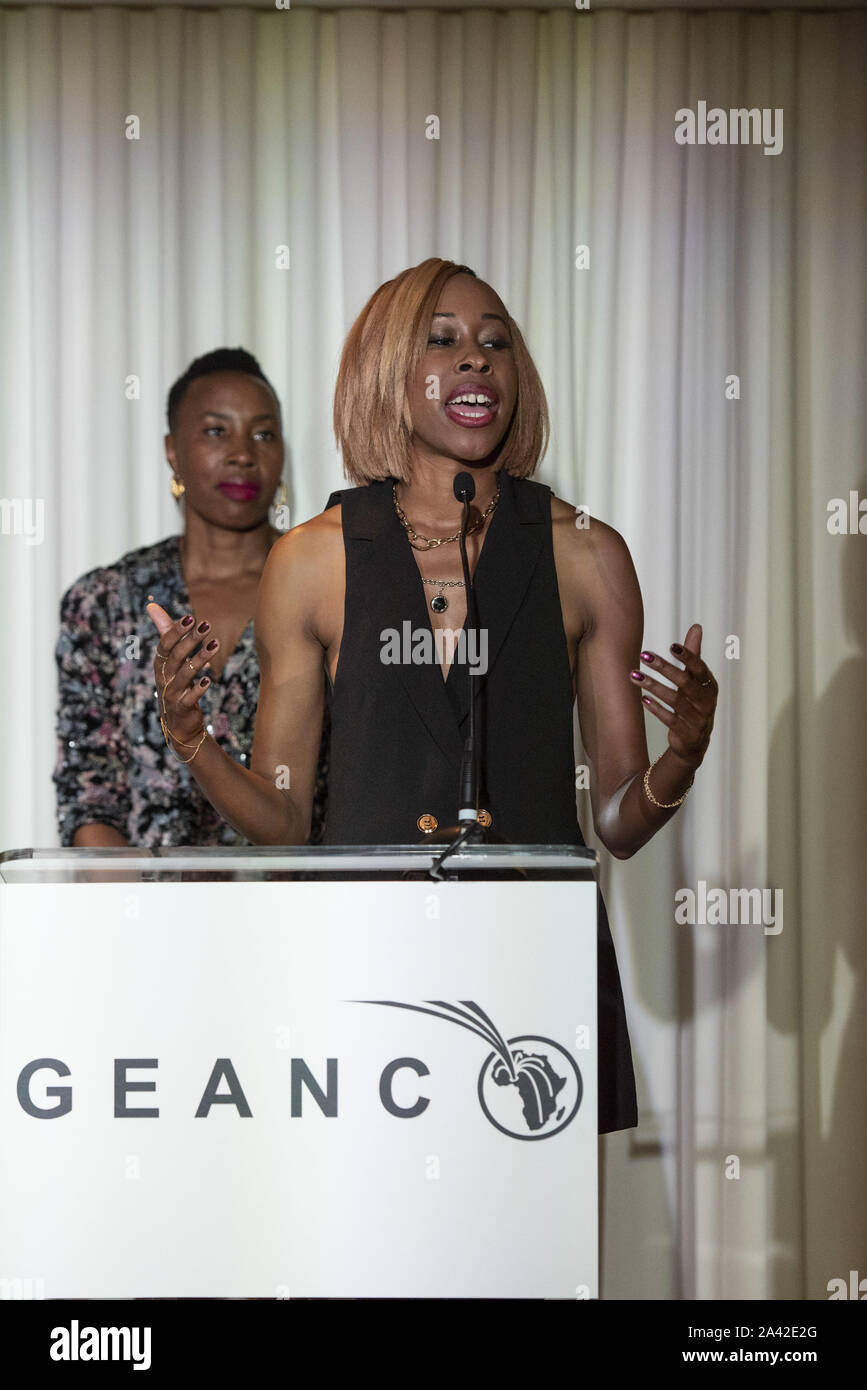 October 10, 2019, Los Angeles, California, USA: NCHE ONYEMA attends the ...