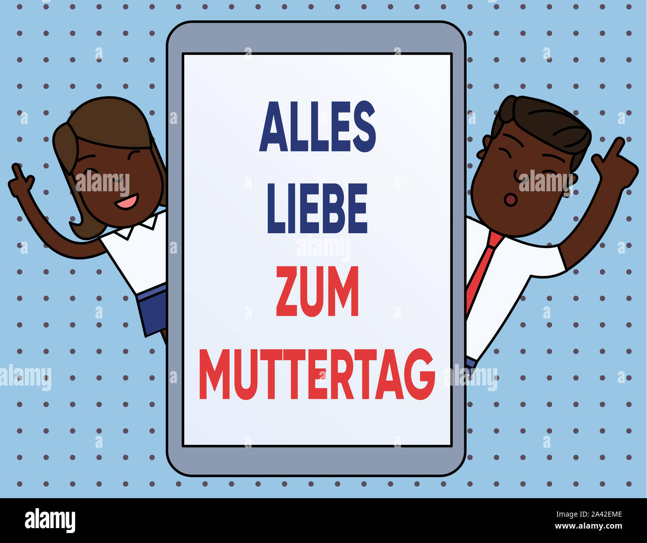 Conceptual hand writing showing Alles Liebe Zum Muttertag. Concept ...
