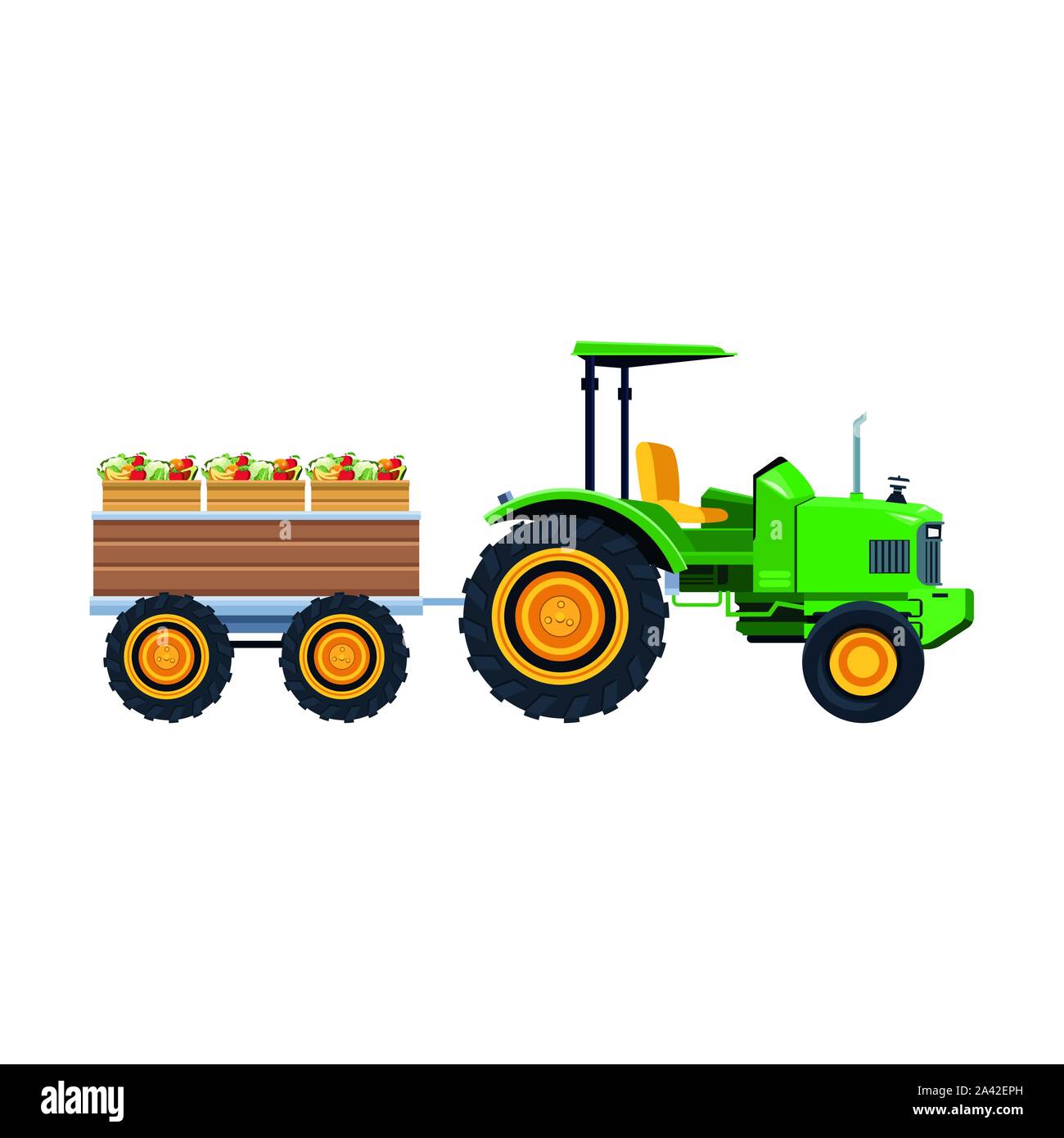 Farm Tractor Trailer Design