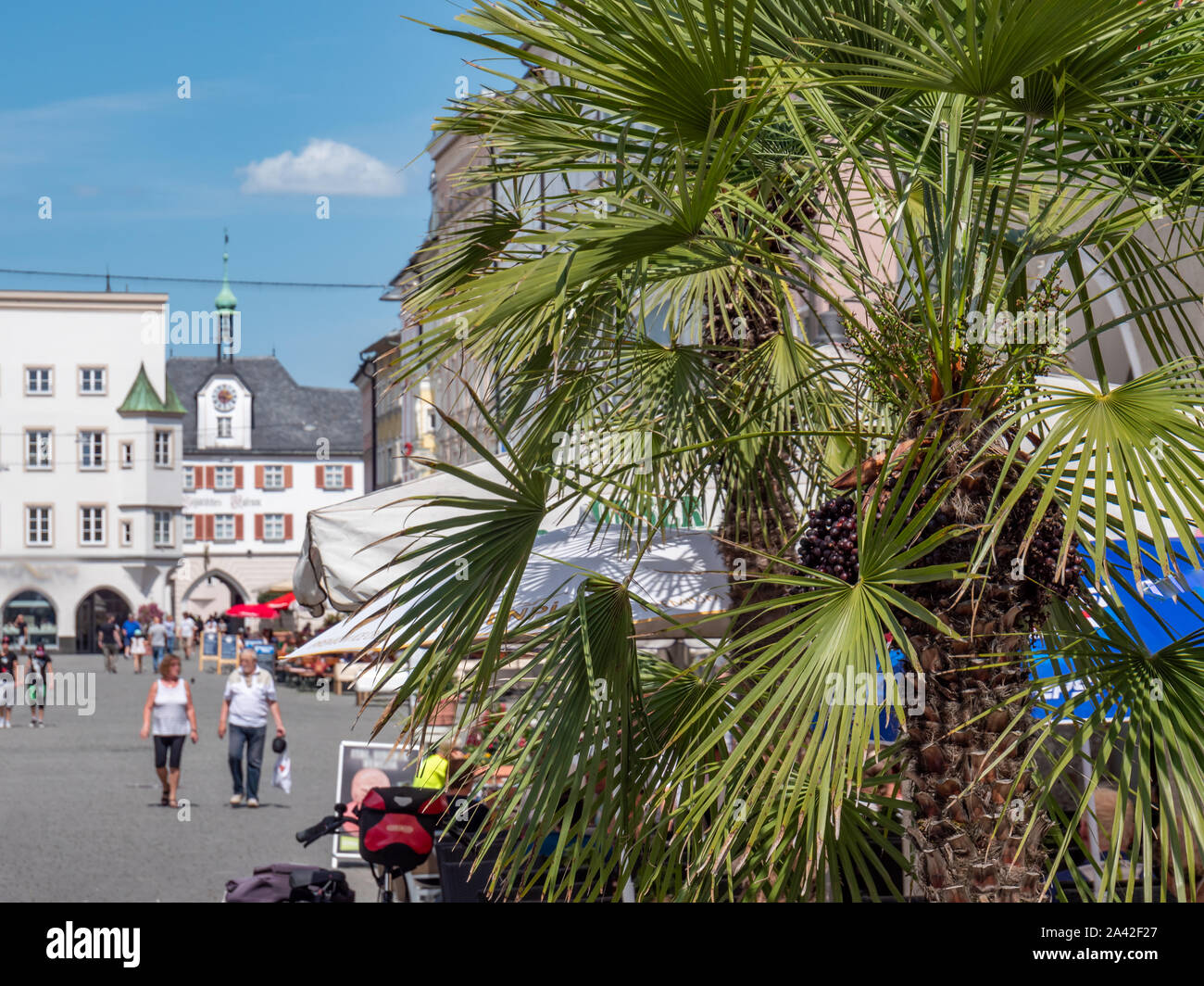 Max-Josefs-Platz in Rosenheim Bavaria Germany Stock Photo - Alamy