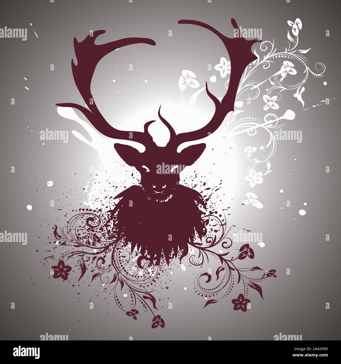 Hannibal Stag Silhouette