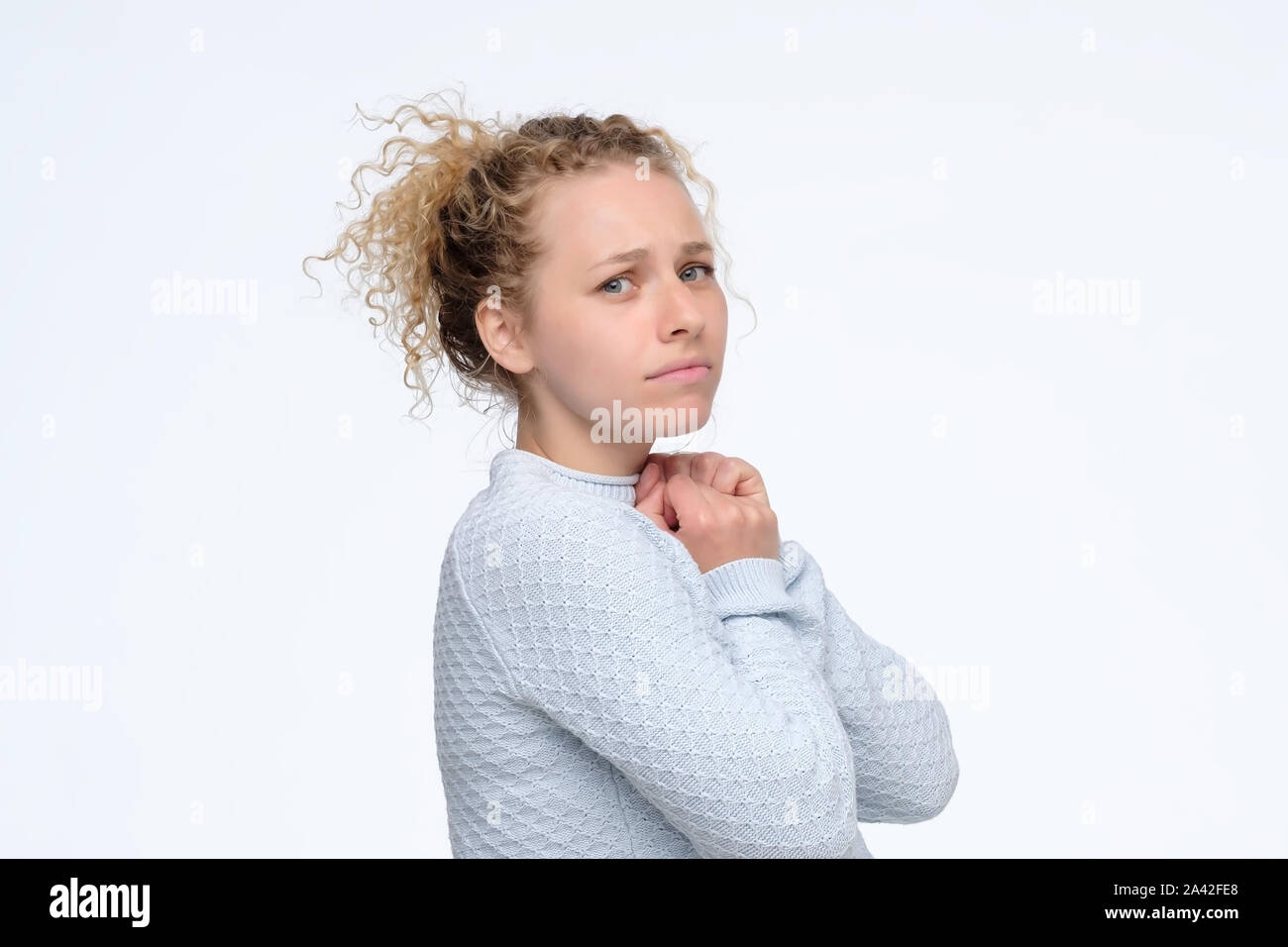 Expression disappointed confused face hi-res stock photography and ...