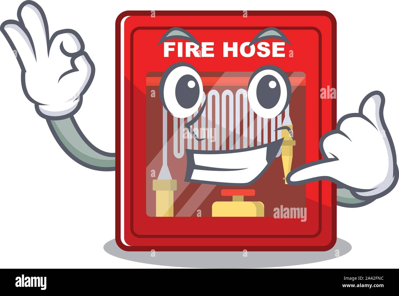 Cartoon Fire Hose