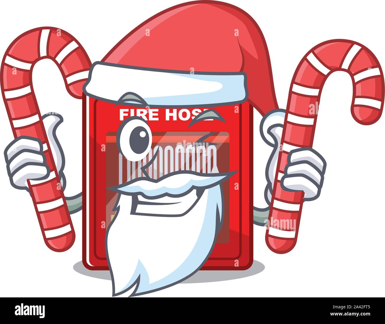 Cartoon character fire extinguisher tab Stock Vector Images - Alamy